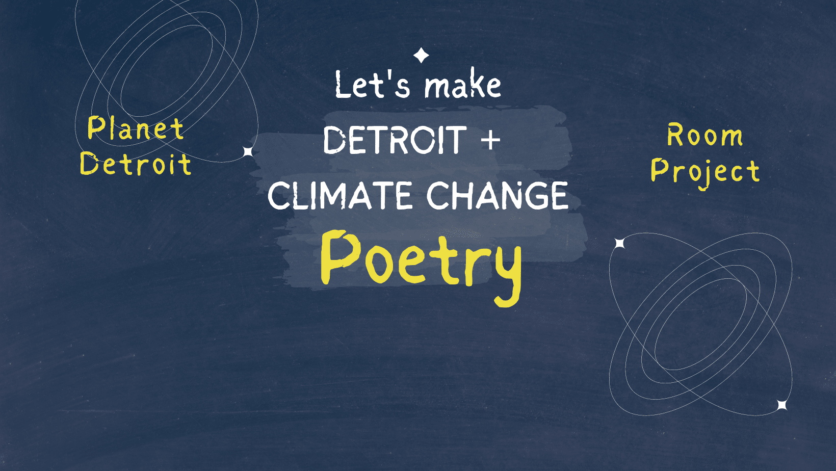Planet Detroit + Room Project want your poems on Detroit, climate ...