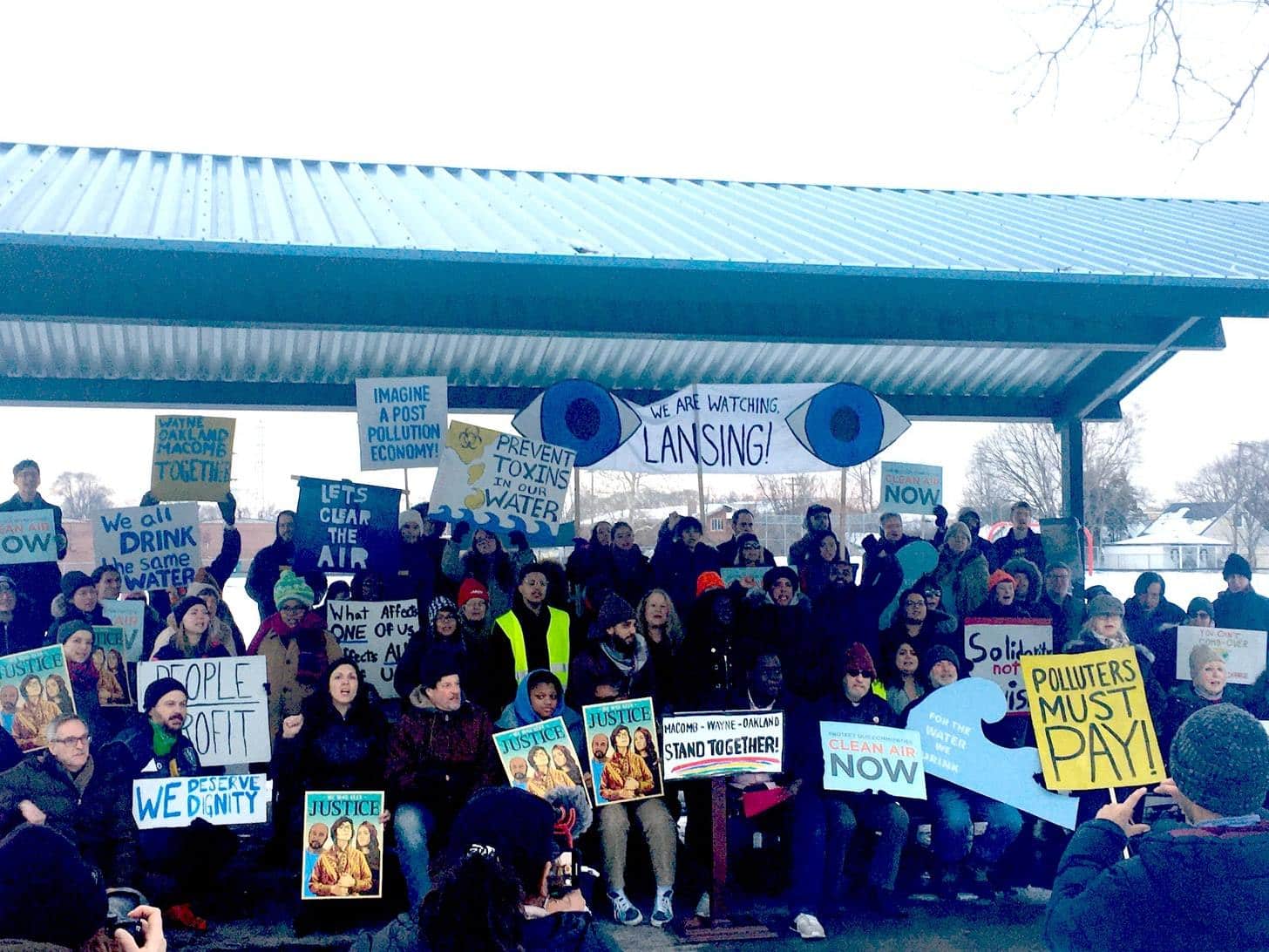 Activists brave the cold for 'Tri-County Environmental Justice ...