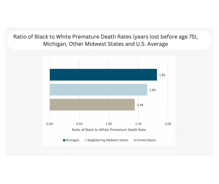 Michigan's public health ranks low, study finds – Planet Detroit
