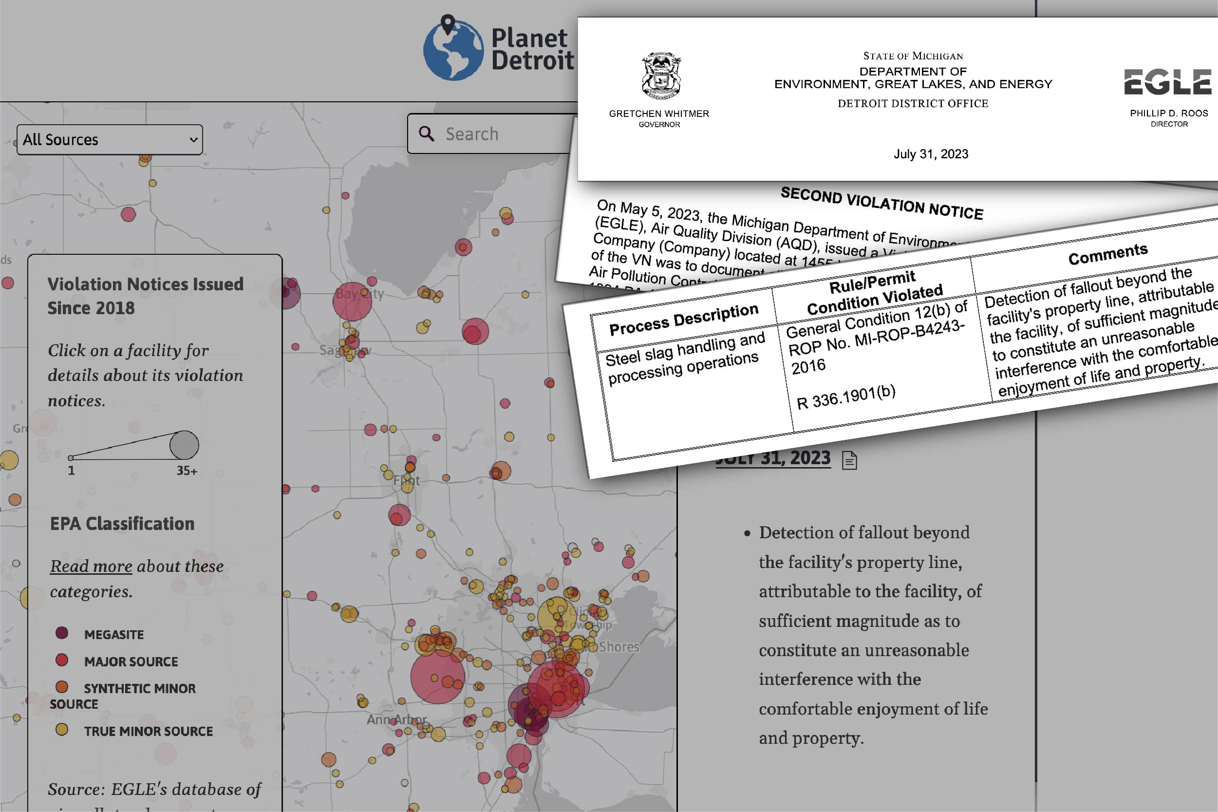 Planet Detroit launches new tool for tracking air quality permit violations – Planet Detroit
