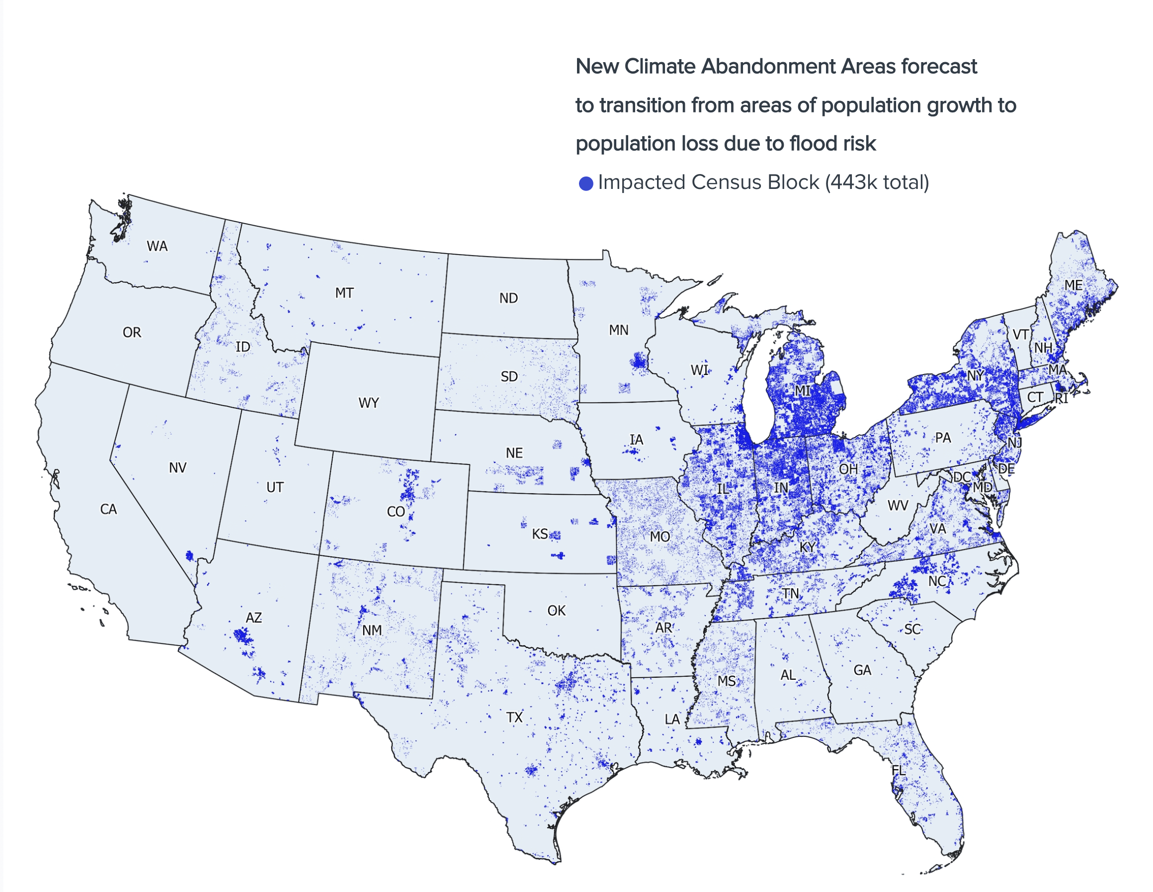 Flood risk study shows ‘climate abandonment’ in Michigan while some ...